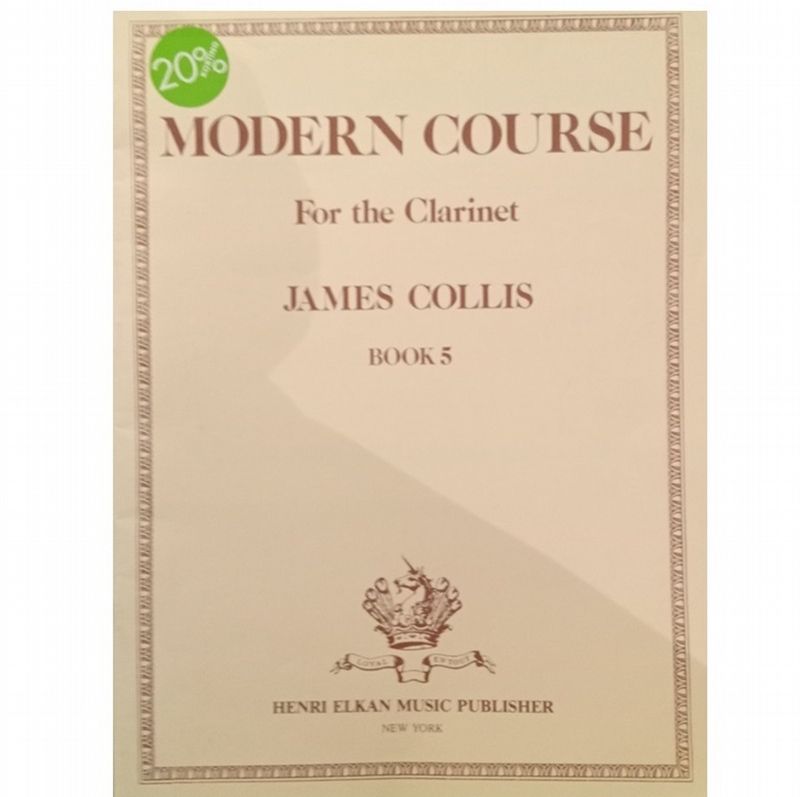 James Collis Modern Course For The Clarinet Book 5