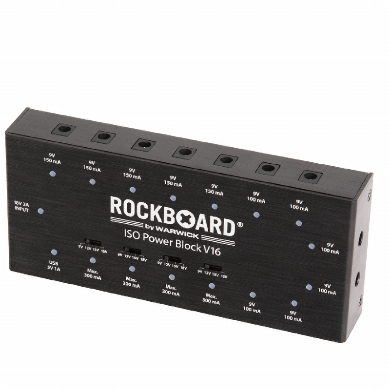 Rockboard Iso Block V16 - Multi Power Supply