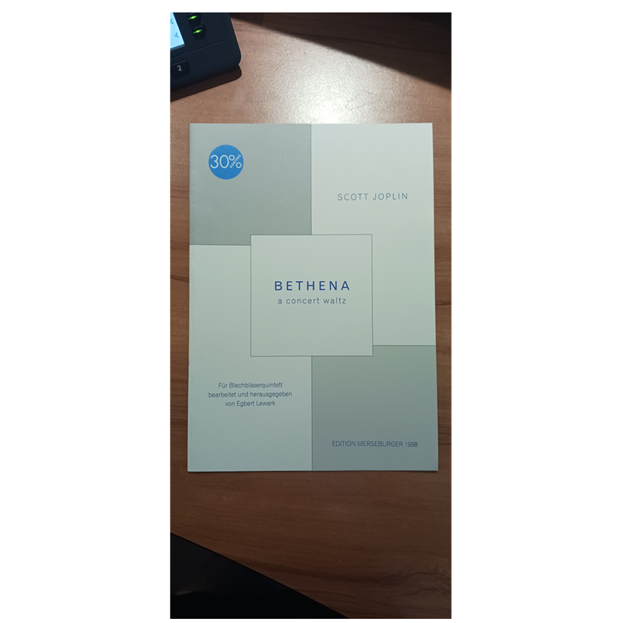 Bethena, A Concert Waltz