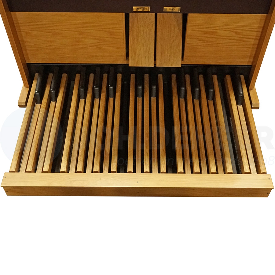 Domus Jubilate 327 Deluxe + CM100 Blank Eiken