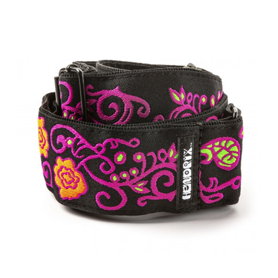 Dunlop Hendrix JH22 Blacklight Monterey Pink - Guitar strap
