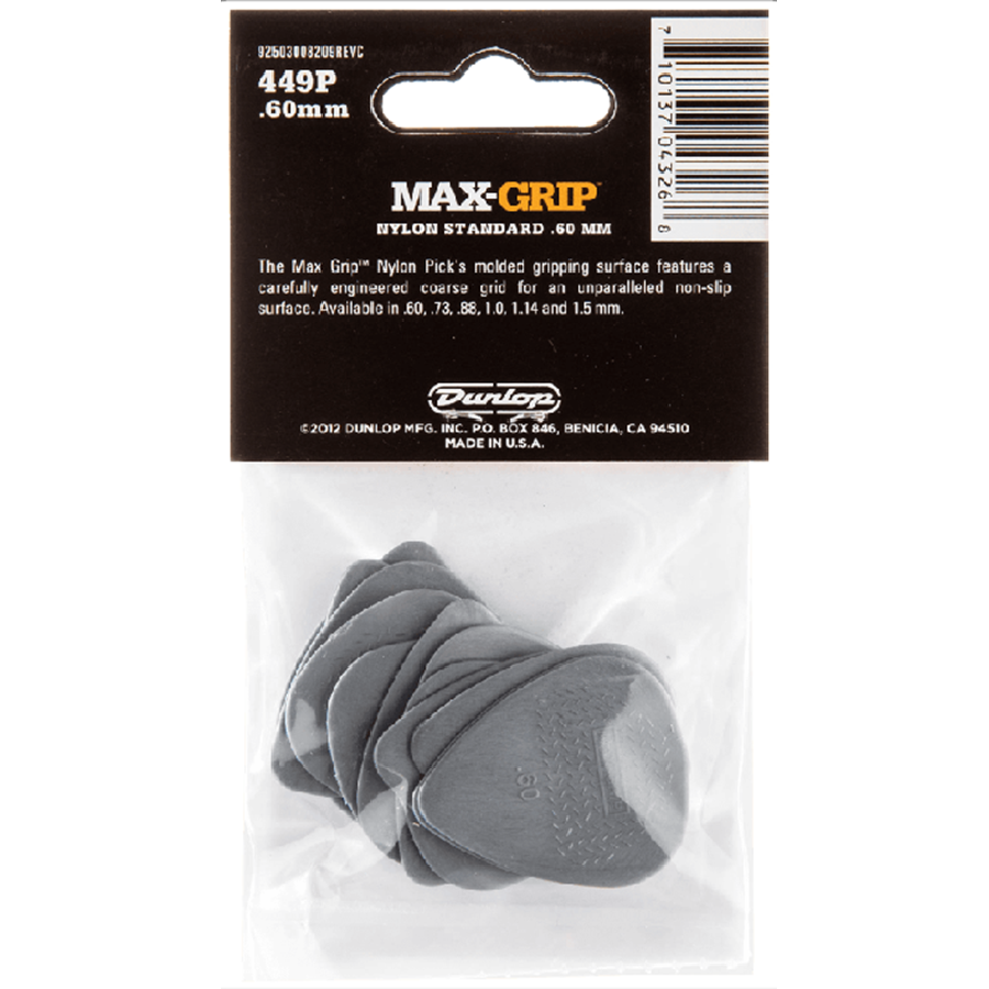 Dunlop Max Grip .60mm - 12-pack