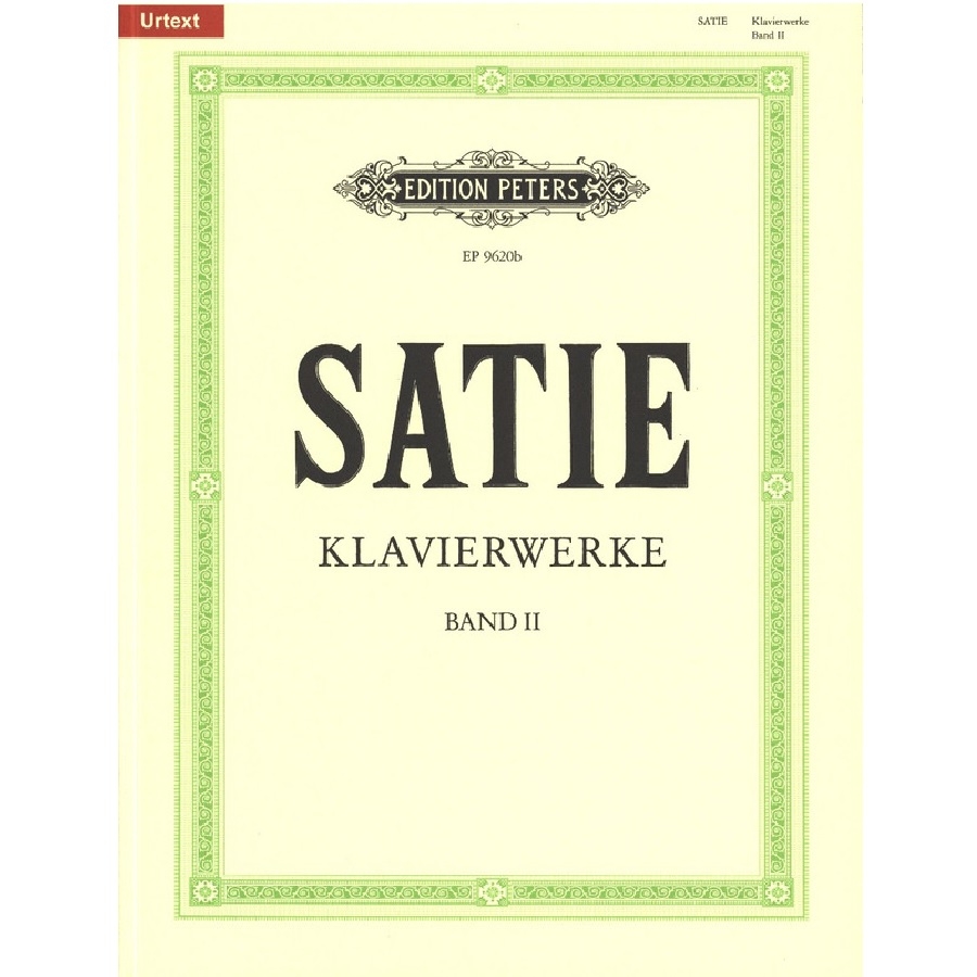 Erik Satie - Piano Works part 2 Edition Peters