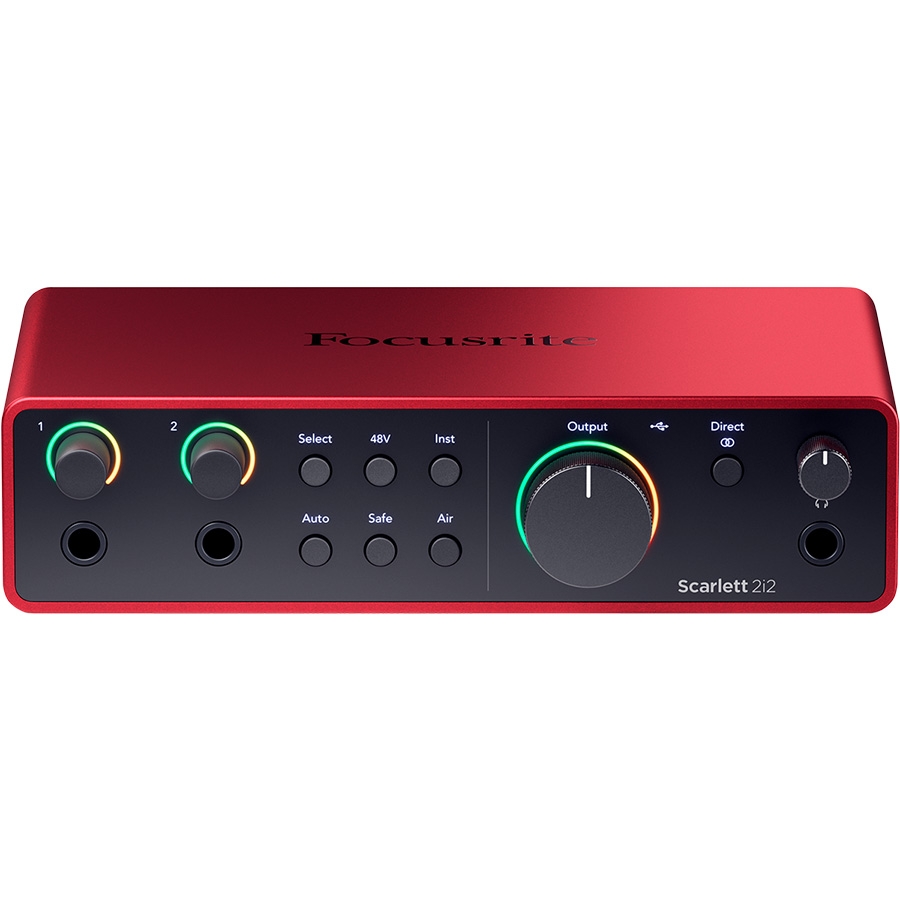 Focusrite Scarlett 2i2 4th Gen Audio Interface