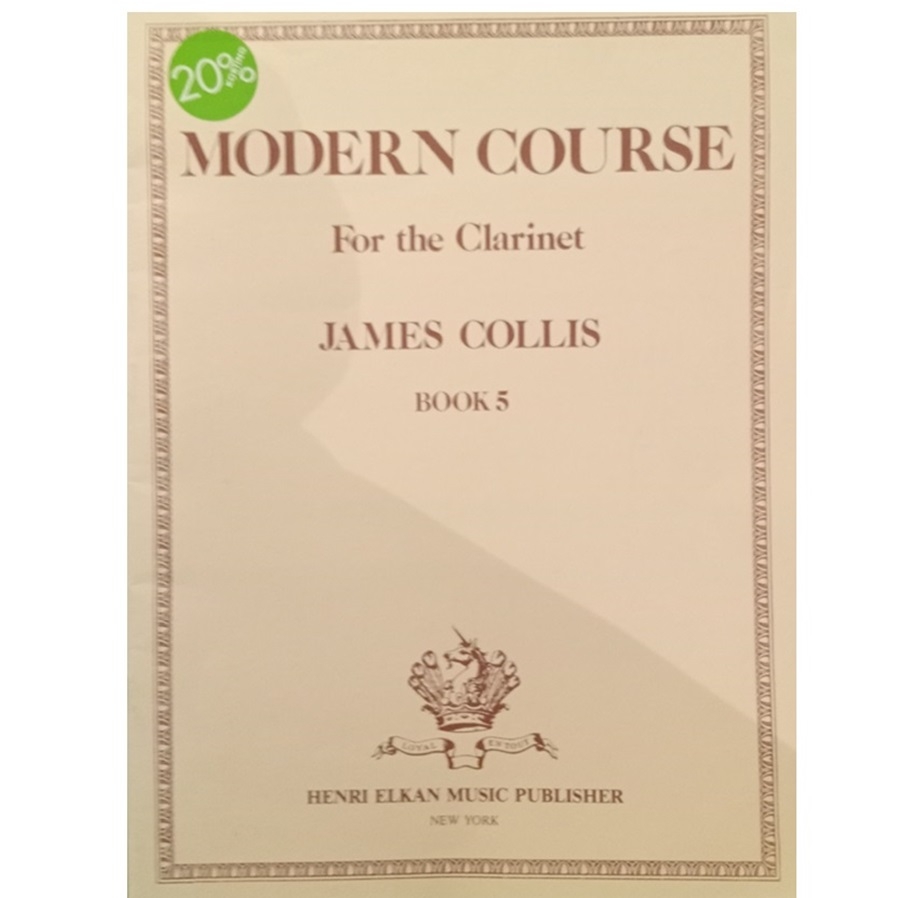 James Collis Modern Course For The Clarinet Book 5