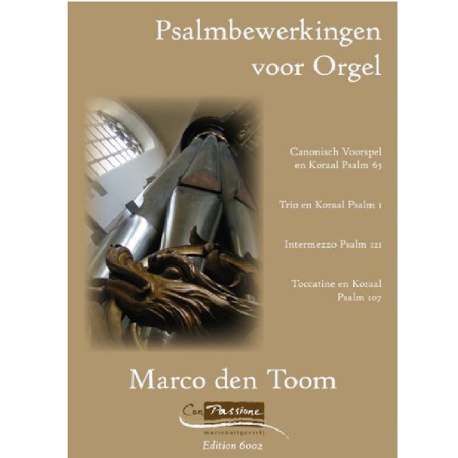 Marco den Toom - Psalmbewerkingen voor orgel CP6002