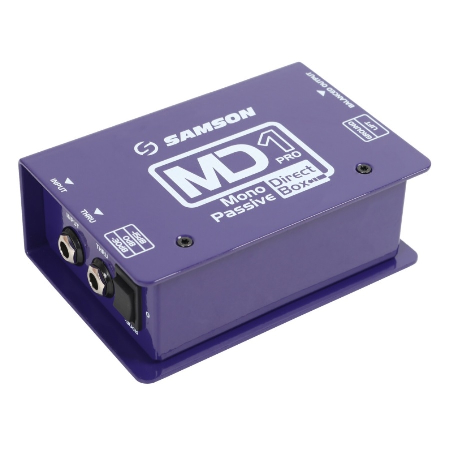 Samson S-Max MD1 Pro - Passive Mono DI
