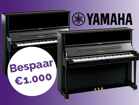 €1,000 Discount on Yamaha U Pianos
