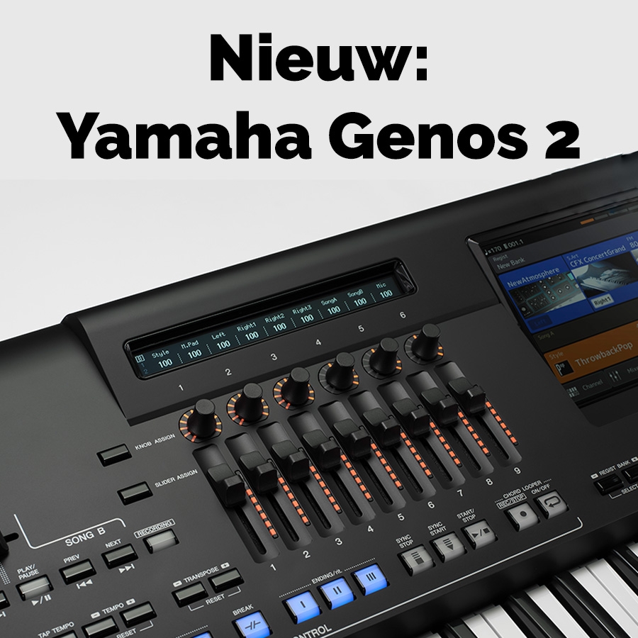 Yamaha Genos 2 Workstation keyboard